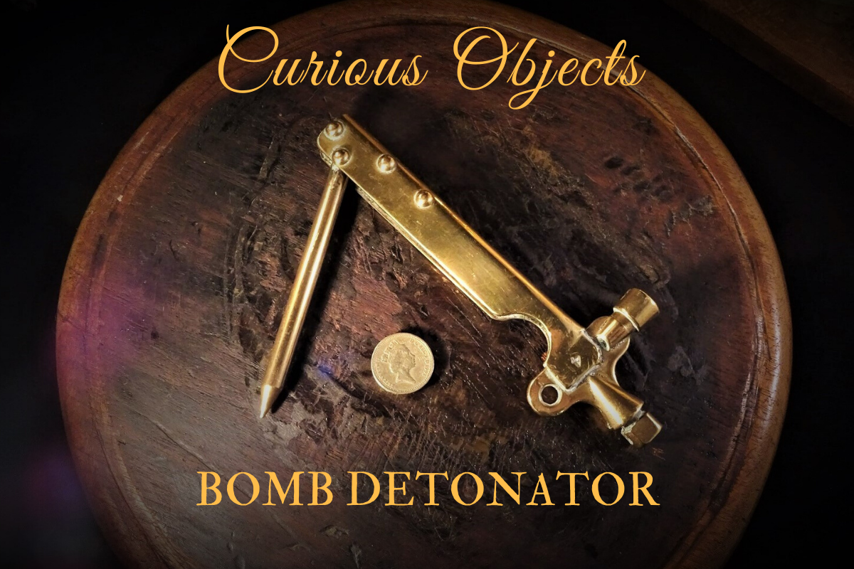 Curious Objects: Bomb Detonator Spike and Key – Kim's Curios