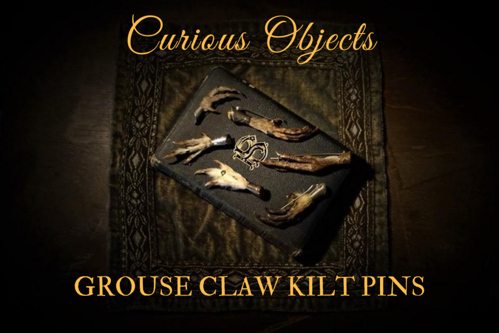 Curious Objects: Grouse Claw Kilt Pins – Kim's Curios